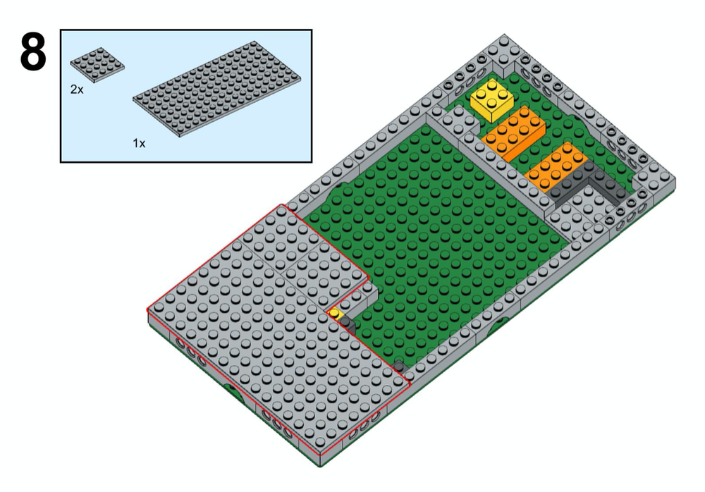 LEGO MOC Townhouse Basement MILS by Pipskintinkle | Rebrickable - Build ...