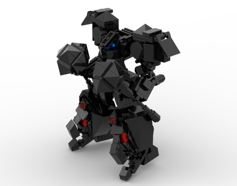 LEGO MOC Lego Mecha Robot Steel Black by Leo Bien Hoa | Rebrickable ...