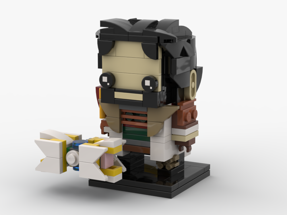 LEGO MOC Jayce Arcane BrickHeadz by Gaski | Rebrickable - Build with LEGO