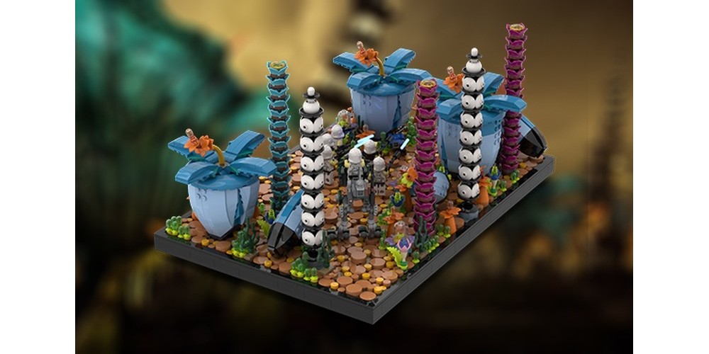 LEGO MOC SW Episode 3 Battle on Felucia Order 66 Clone wars MOC (AT RT ...