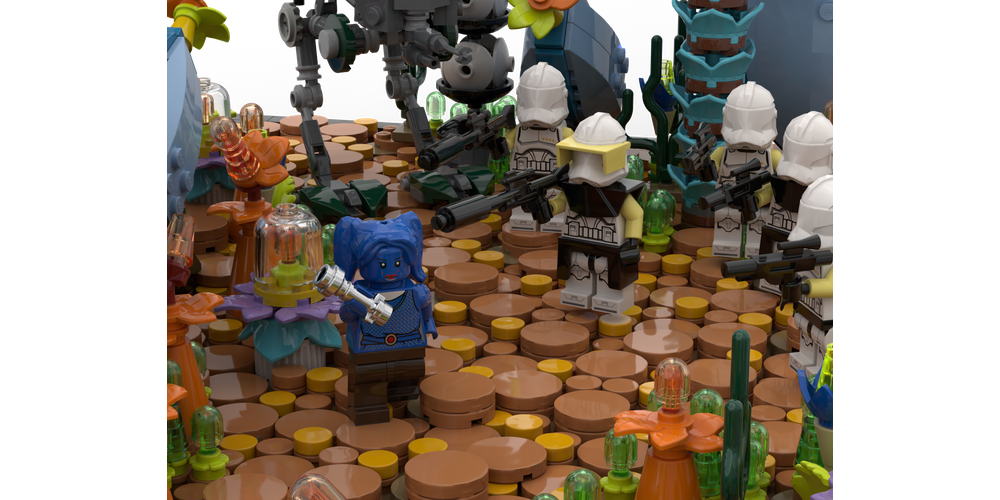Lego Moc Sw Episode 3 Battle On Felucia Order 66 Clone Wars Moc At Rt
