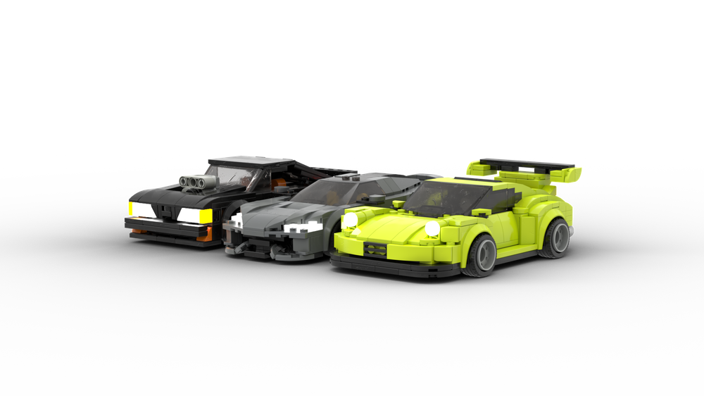 LEGO MOC 3 car pack by Lx Studios | Rebrickable - Build with LEGO