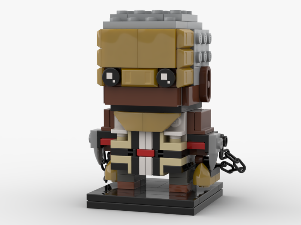 LEGO MOC Ambessa Arcane BrickHeadz by Gaski | Rebrickable - Build with LEGO