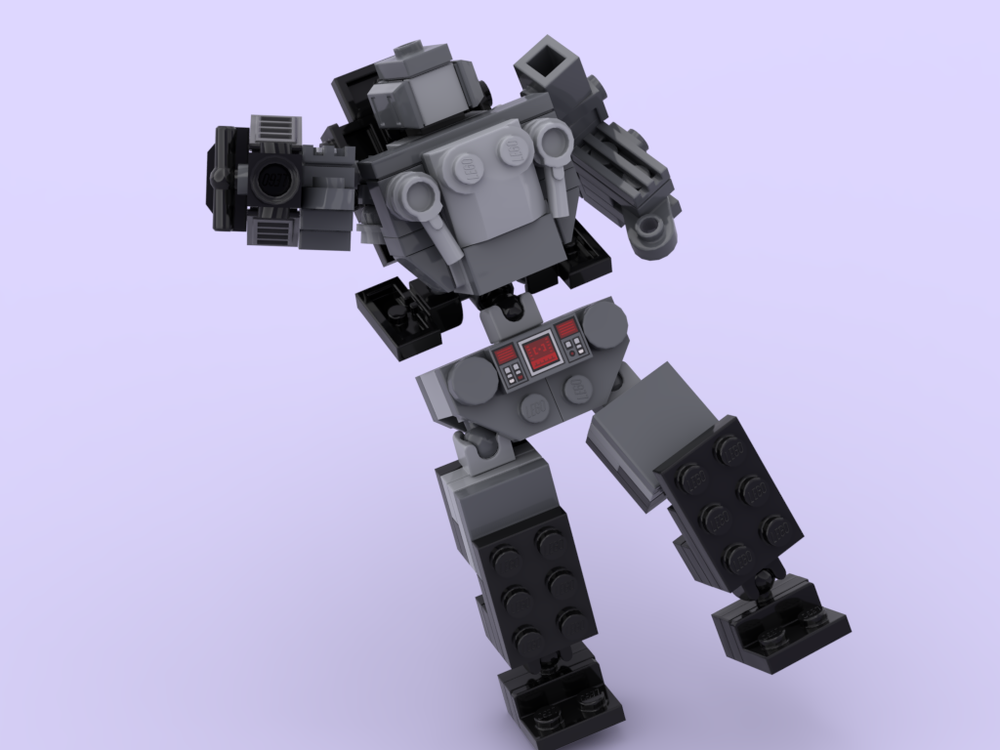 LEGO MOC-203425 Mini Megatron G1 by Brickbybrick95 | Rebrickable ...