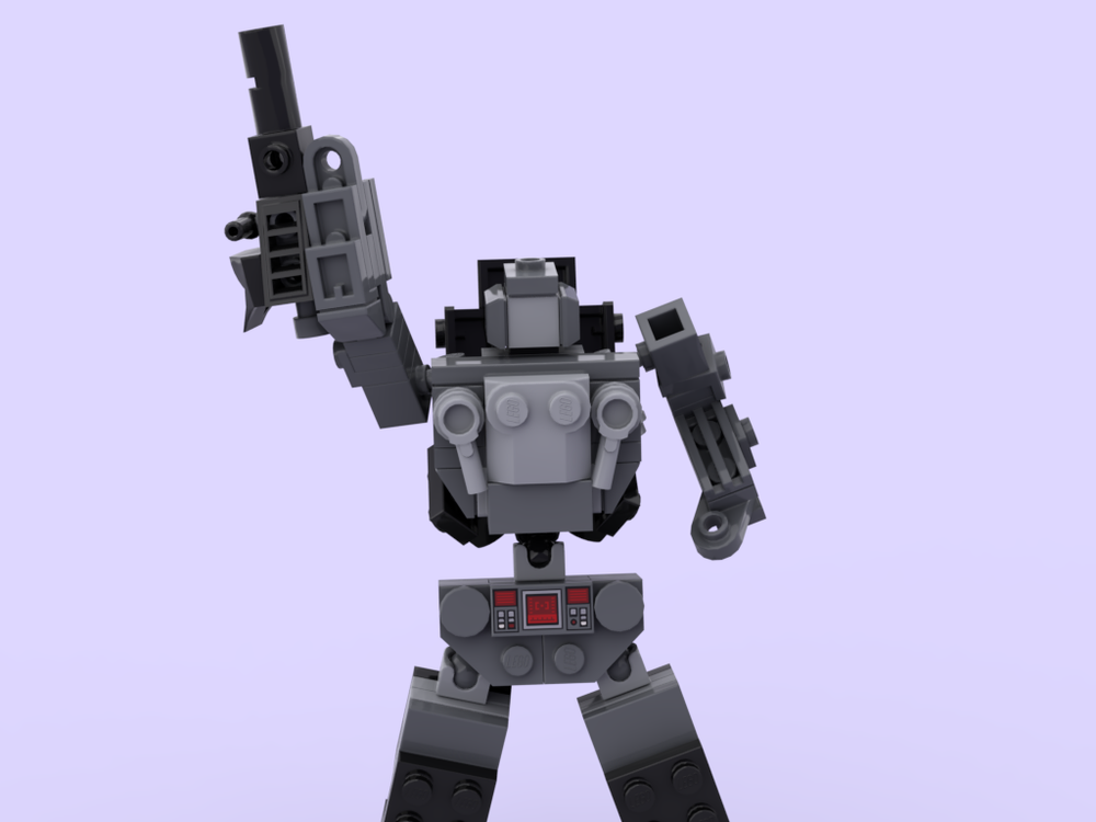 LEGO MOC-203425 Mini Megatron G1 by Brickbybrick95 | Rebrickable ...