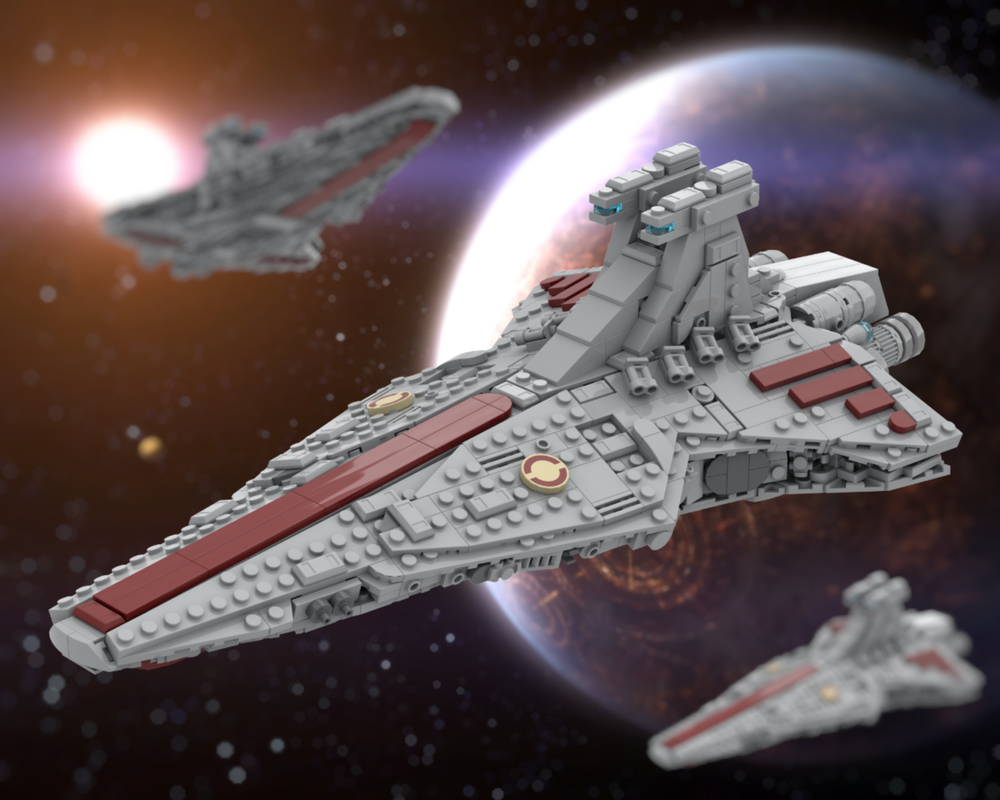 LEGO MOC Venator-Class Republic Attack Cruiser by Ant0noo | Rebrickable ...