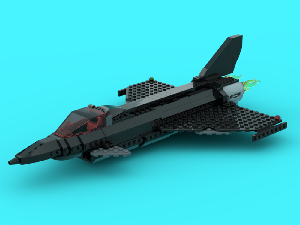 LEGO MOC Eurofighter Typhoon (V1) by Brickblins | Rebrickable - Build ...