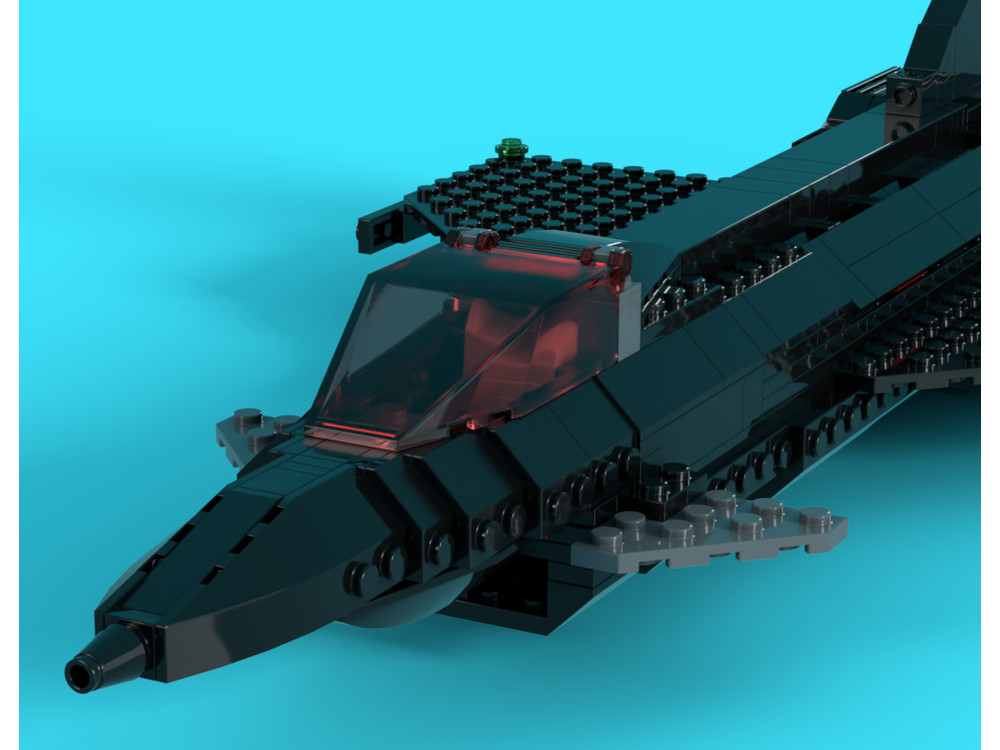LEGO MOC Eurofighter Typhoon (V1) by Brickblins | Rebrickable - Build ...