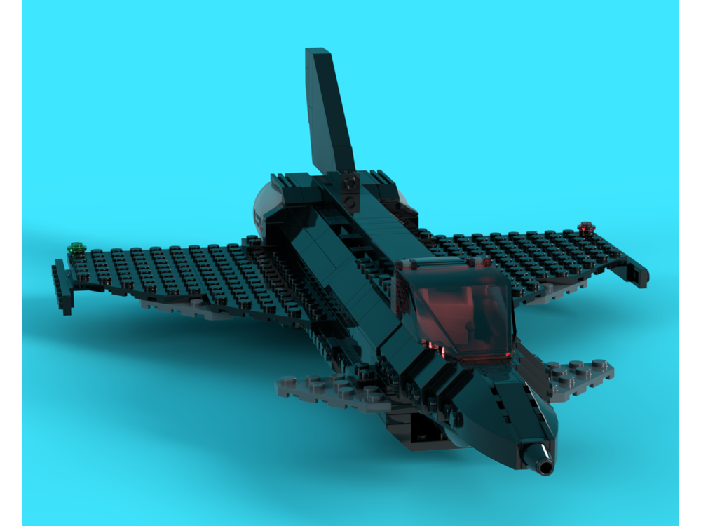 LEGO MOC Eurofighter Typhoon (V1) by Brickblins | Rebrickable - Build ...