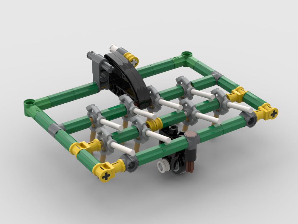 Lego Moc Pasture Aerator For Single Axle Tractor 7 By Larsagri