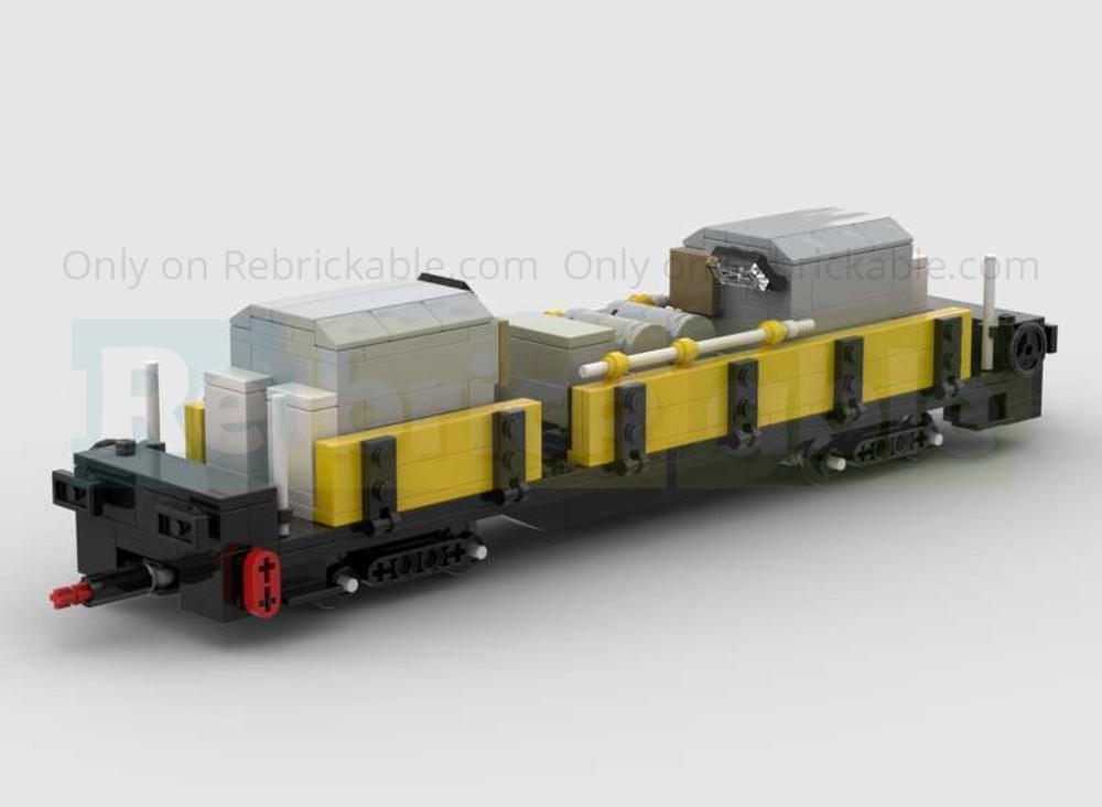 LEGO MOC London Underground General Purpose wagon with Weed killing ...