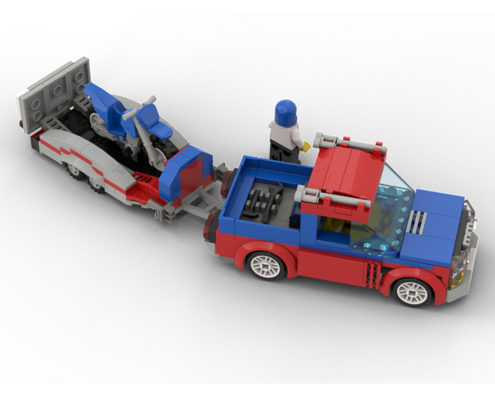 LEGO MOC Motorcycle Transport 2018 - MOC 6654 by n2brick | Rebrickable ...