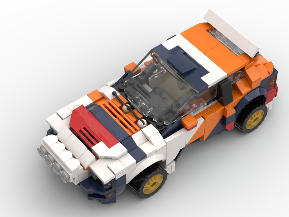 Lego Moc Lancia Delta The King And The Sun Lite Compatible By
