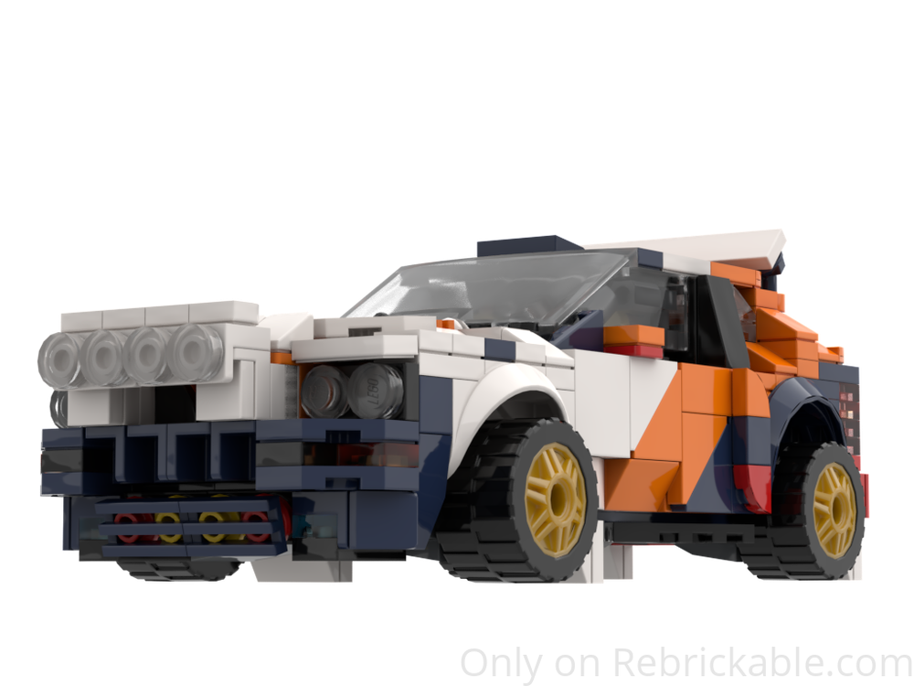 Lego Moc Lancia Delta The King And The Sun Lite Compatible By