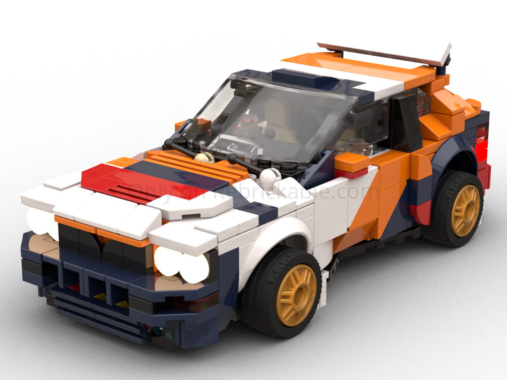 LEGO MOC-203451 Lancia Delta-The KING and the SUN (LiTE compatible) by ...