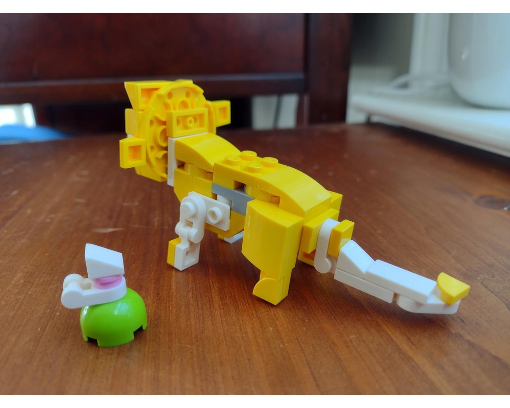 LEGO MOC Lion & Bird by McScottyBricks | Rebrickable - Build with LEGO