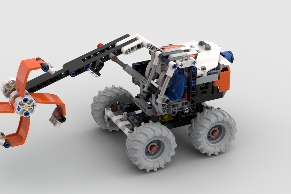 LEGO MOC 42178 Bucket Wheel Space Excavator by Nequmodiva | Rebrickable ...