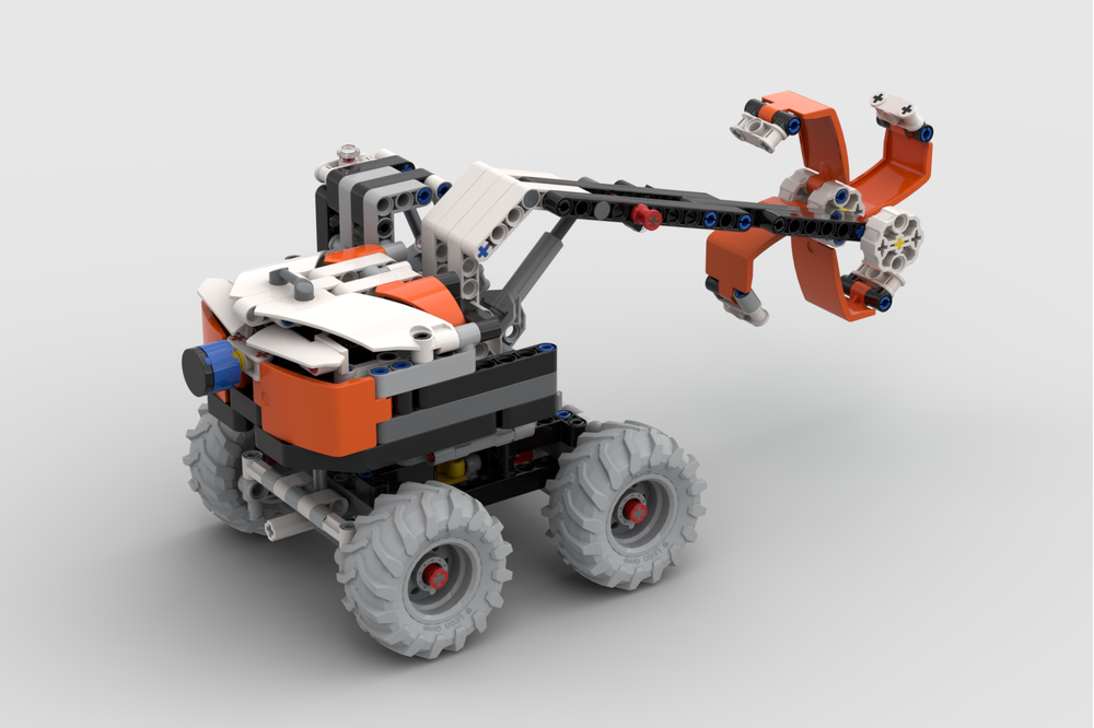 LEGO MOC 42178 Bucket Wheel Space Excavator by Nequmodiva | Rebrickable ...