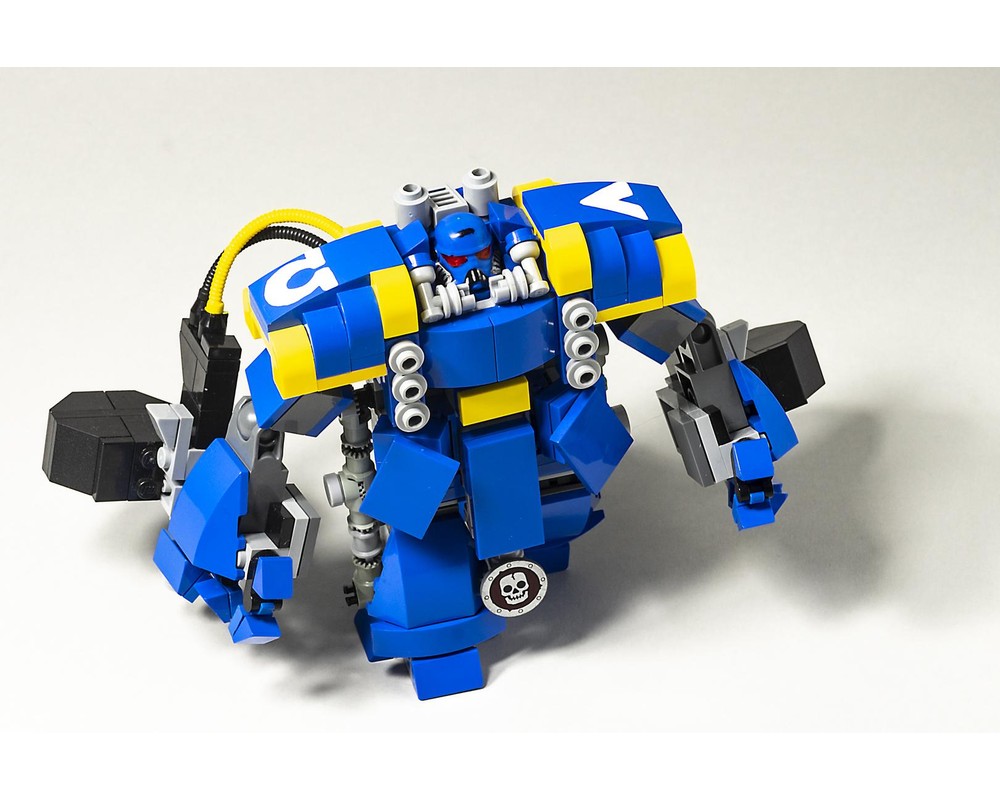 LEGO MOC Ultramarine Centurion by Dave. | Rebrickable - Build with LEGO