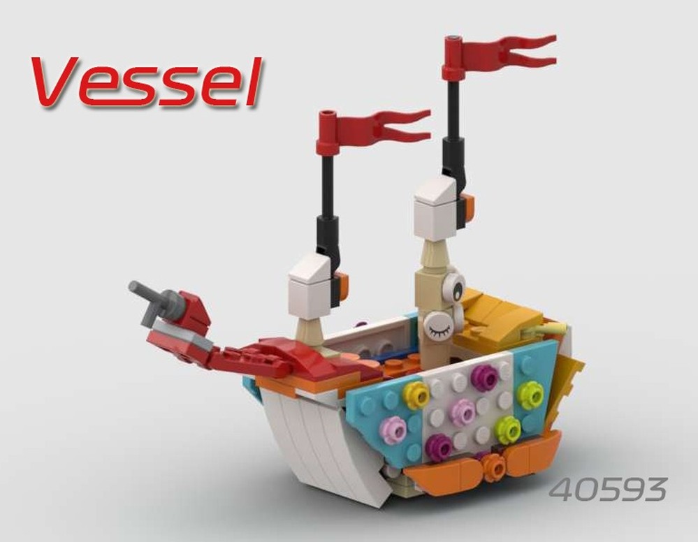 LEGO MOC 40593 Vessel by dLegooo | Rebrickable - Build with LEGO
