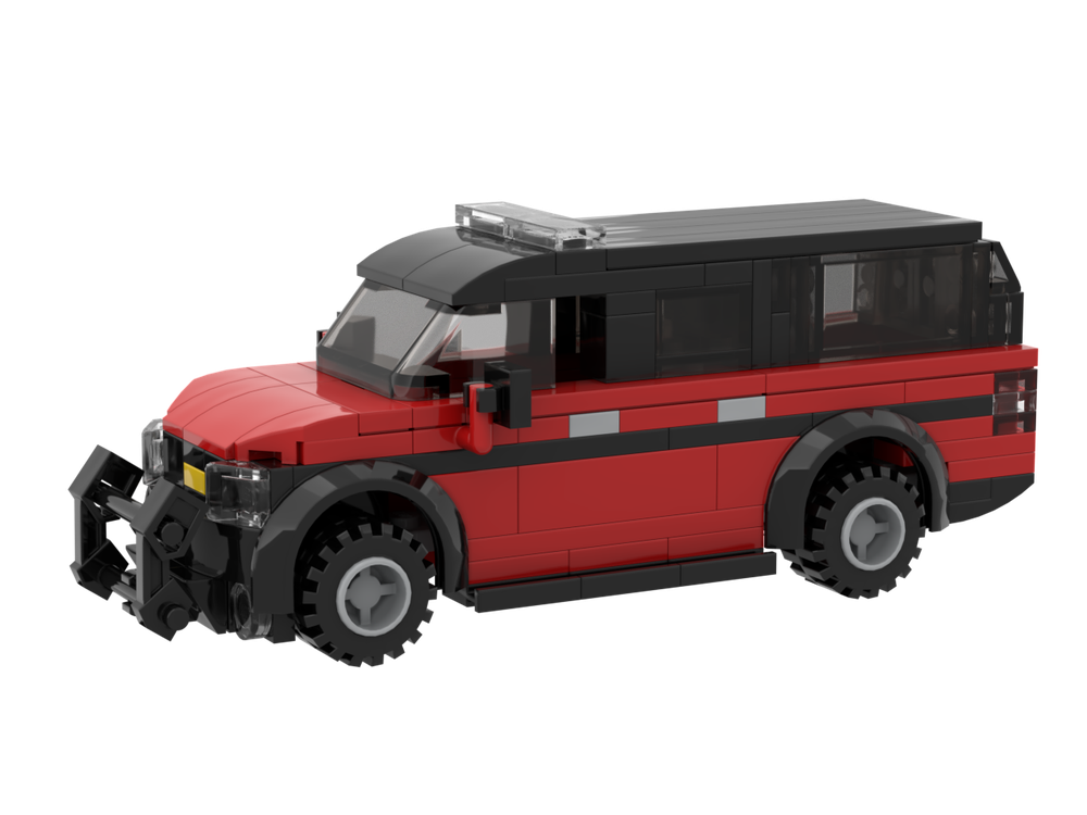 LEGO MOC Simple Battalion Chief by freelegoemergencyfiles | Rebrickable ...