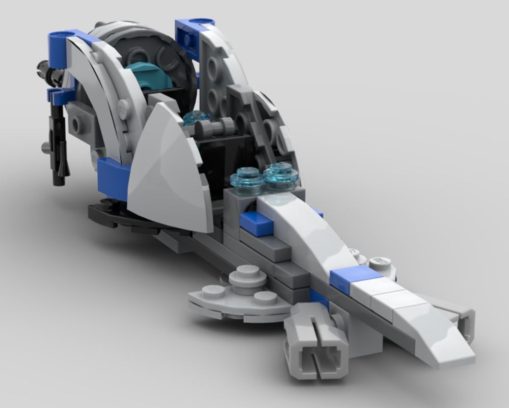 LEGO MOC 332nd "HAMMERHEAD" SPEEDER | Alt Build of 75372 Battle Pack by ...