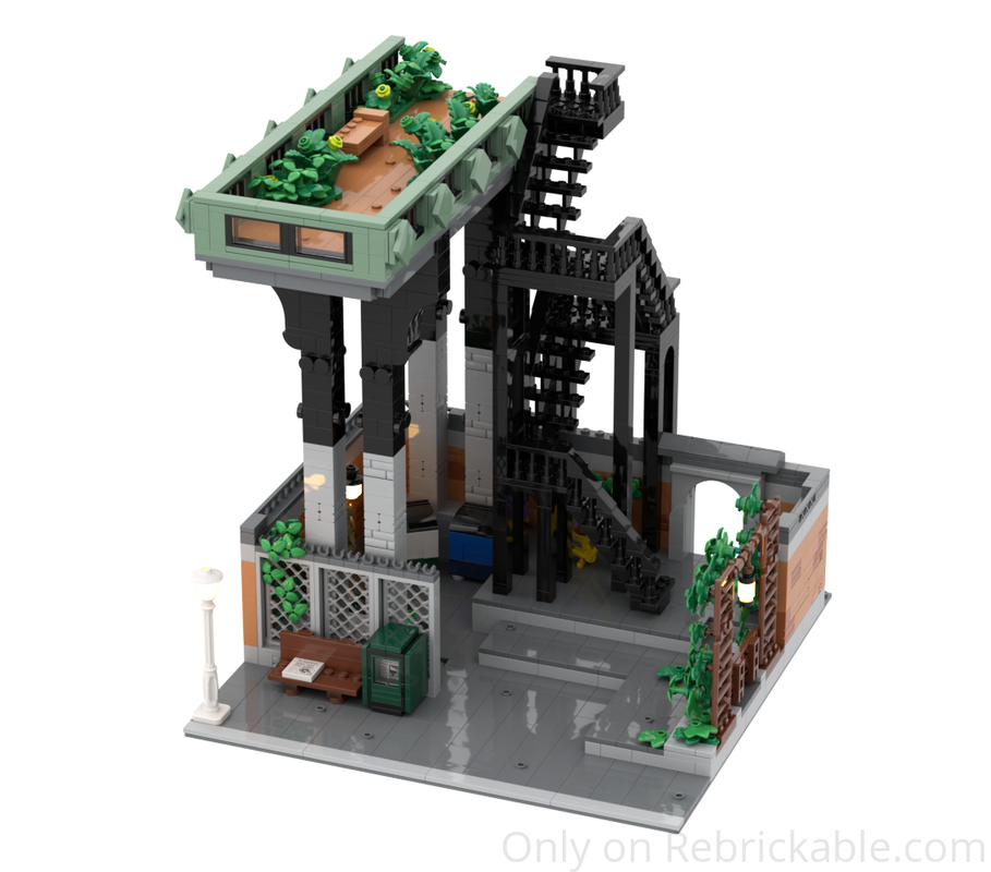 LEGO MOC-203469 Train Track Park by rebelnili | Rebrickable - Build ...