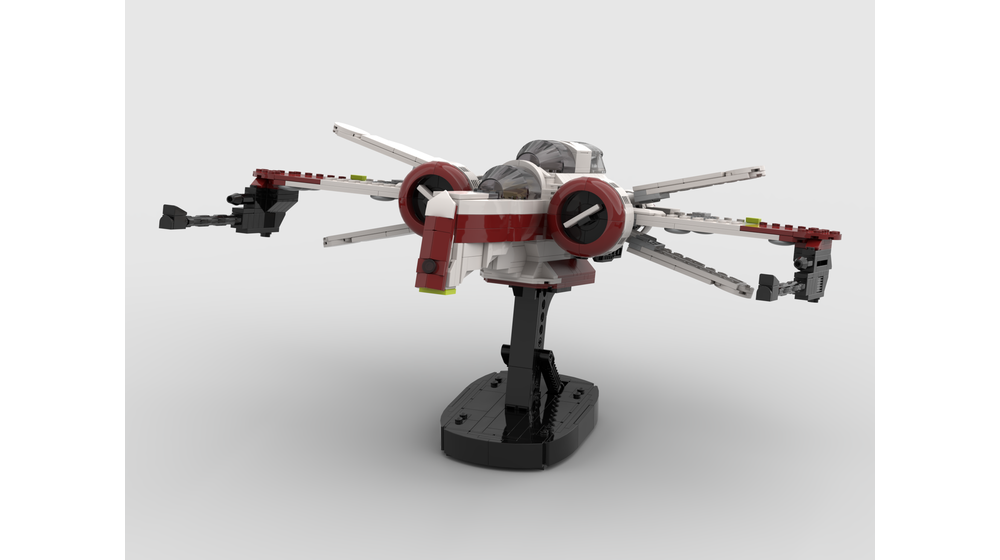 Lego Moc Arc 170 Starfighter 75402 Mod By Darkcrafter3 Rebrickable
