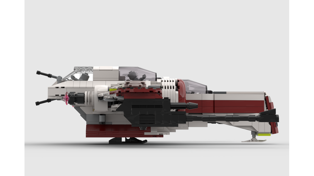Lego Moc Arc 170 Starfighter 75402 Mod By Darkcrafter3 Rebrickable