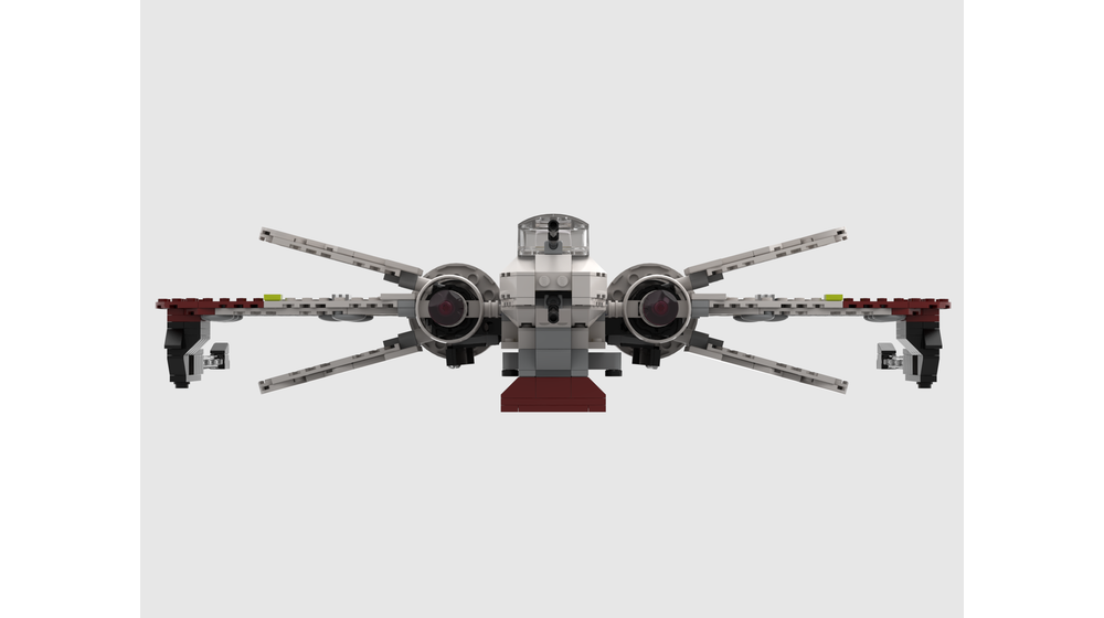 Lego Moc Arc 170 Starfighter 75402 Mod By Darkcrafter3 Rebrickable