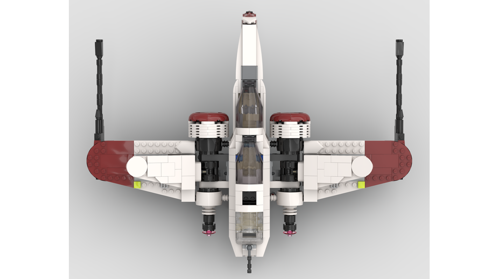 Lego Moc Arc 170 Starfighter 75402 Mod By Darkcrafter3 Rebrickable