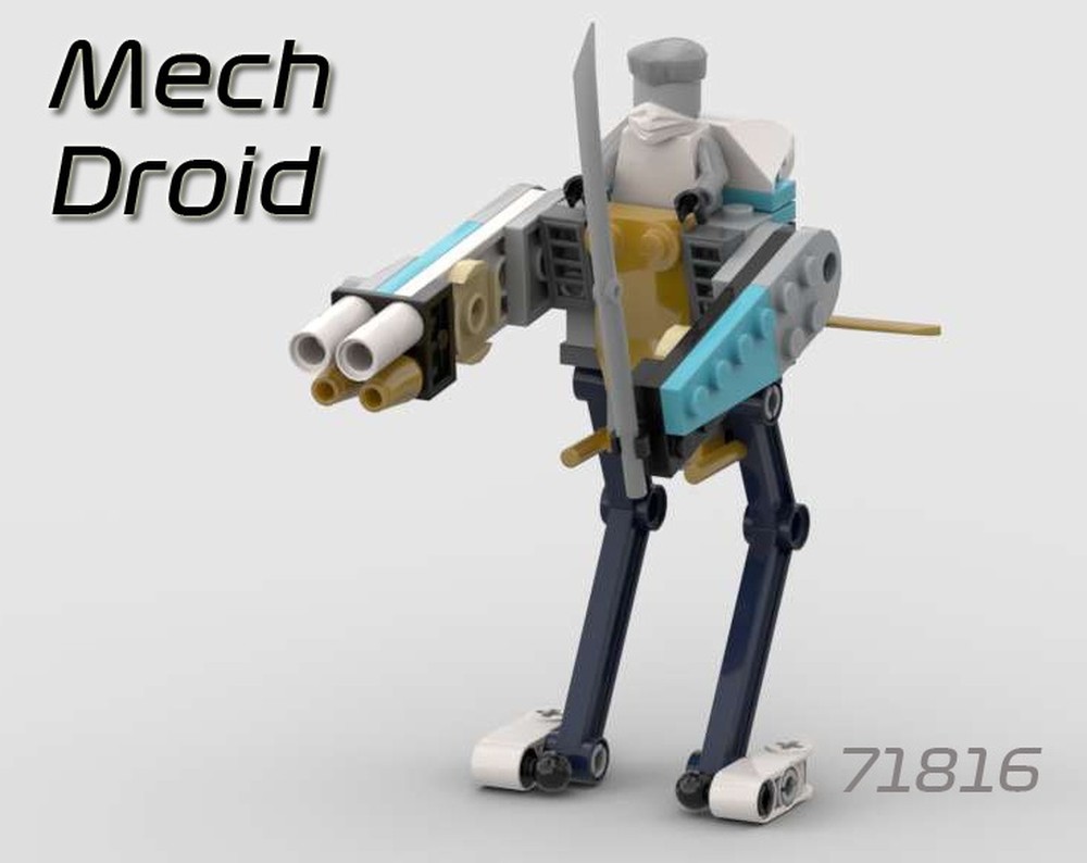 LEGO MOC 71816 Mech Droid by dLegooo | Rebrickable - Build with LEGO