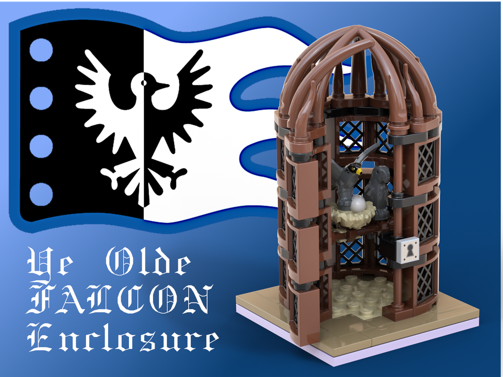 LEGO MOC Falconer Bird Enclosure by Thomus_Bean | Rebrickable - Build ...