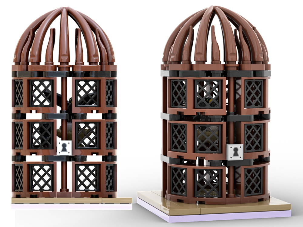 LEGO MOC Falconer Bird Enclosure by Thomus_Bean | Rebrickable - Build ...