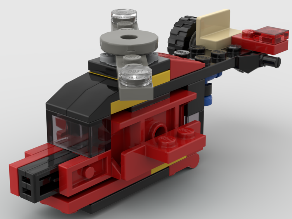 LEGO MOC-203487 31040 alt helicopter by Wolf287 | Rebrickable - Build ...