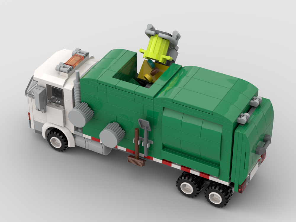 LEGO MOC Automated Side-Loading Garbage Truck by MochiMaster ...