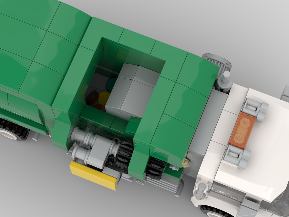 LEGO MOC-203494 Automated Side-Loading Garbage Truck by MochiMaster ...