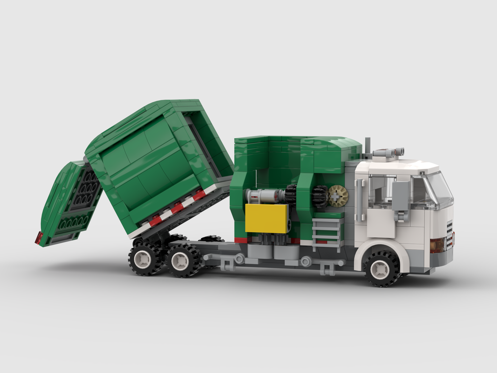 LEGO MOC Automated Side-Loading Garbage Truck by MochiMaster ...