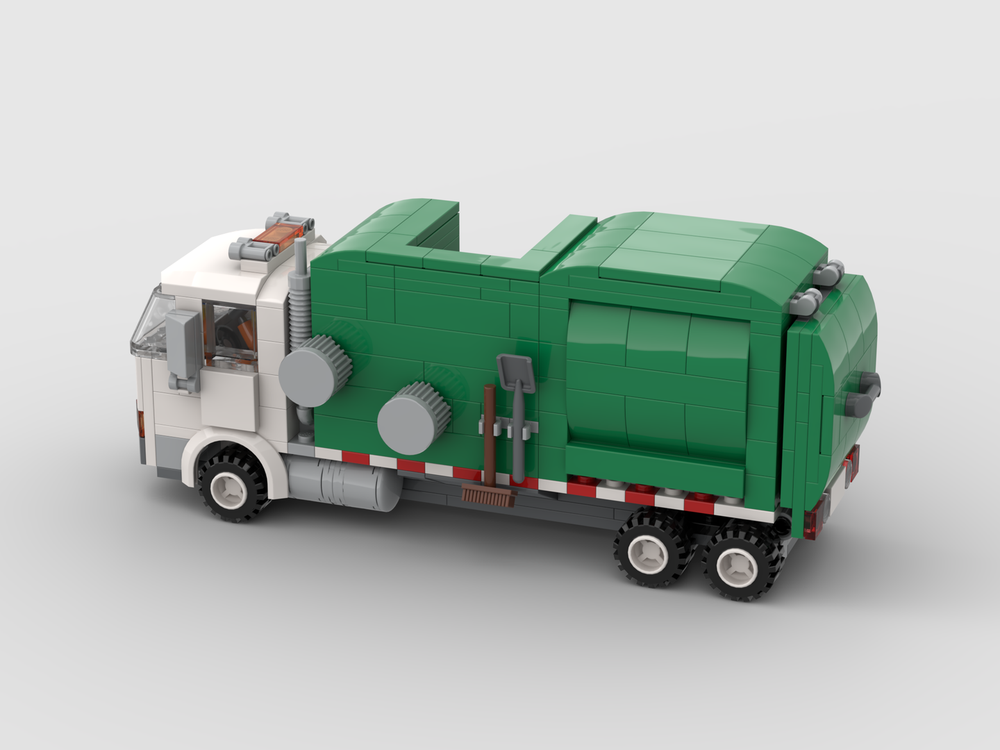 LEGO MOC Automated Side-Loading Garbage Truck by MochiMaster ...