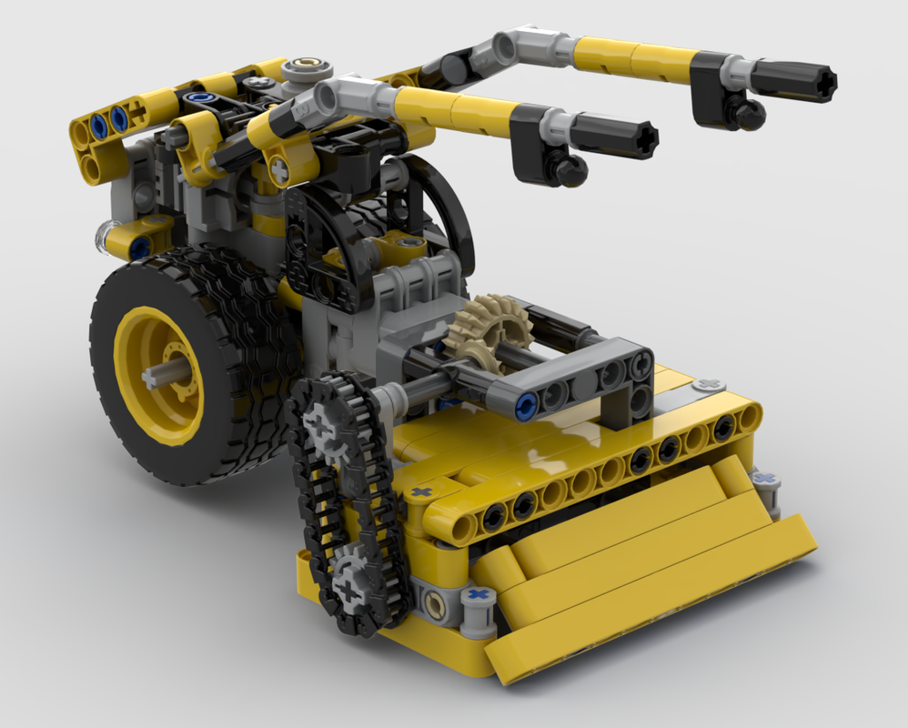 LEGO MOC 42035 Tiller for Single-Axle Tractor #10 by Larsagri ...