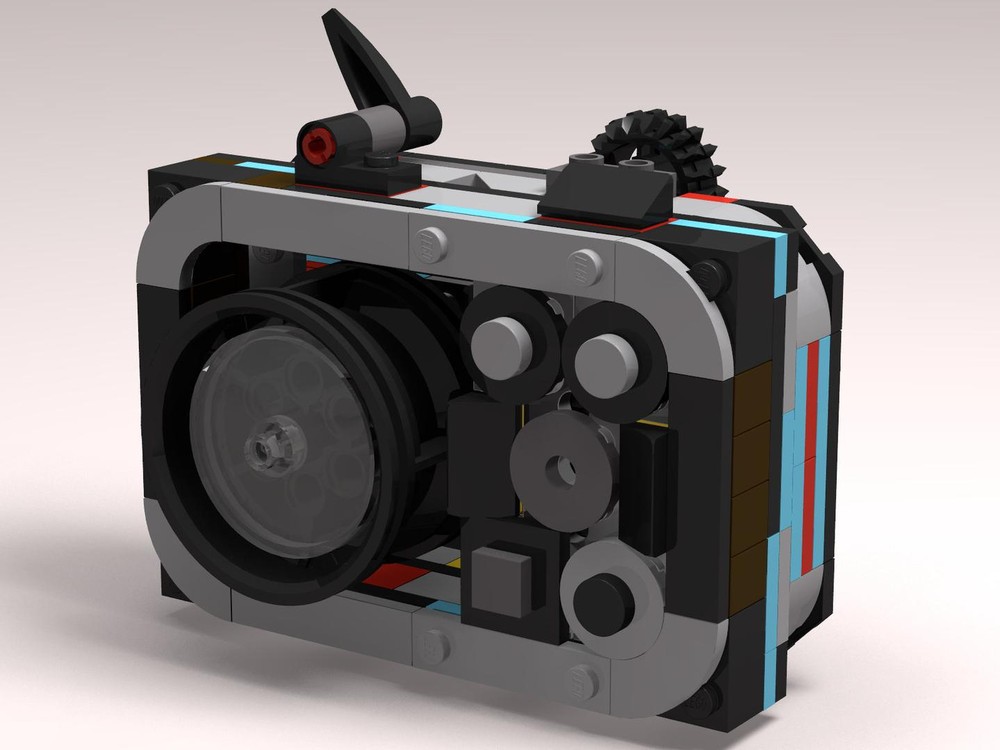 LEGO MOC-203499 Handheld radio by Build Brick | Rebrickable - Build ...