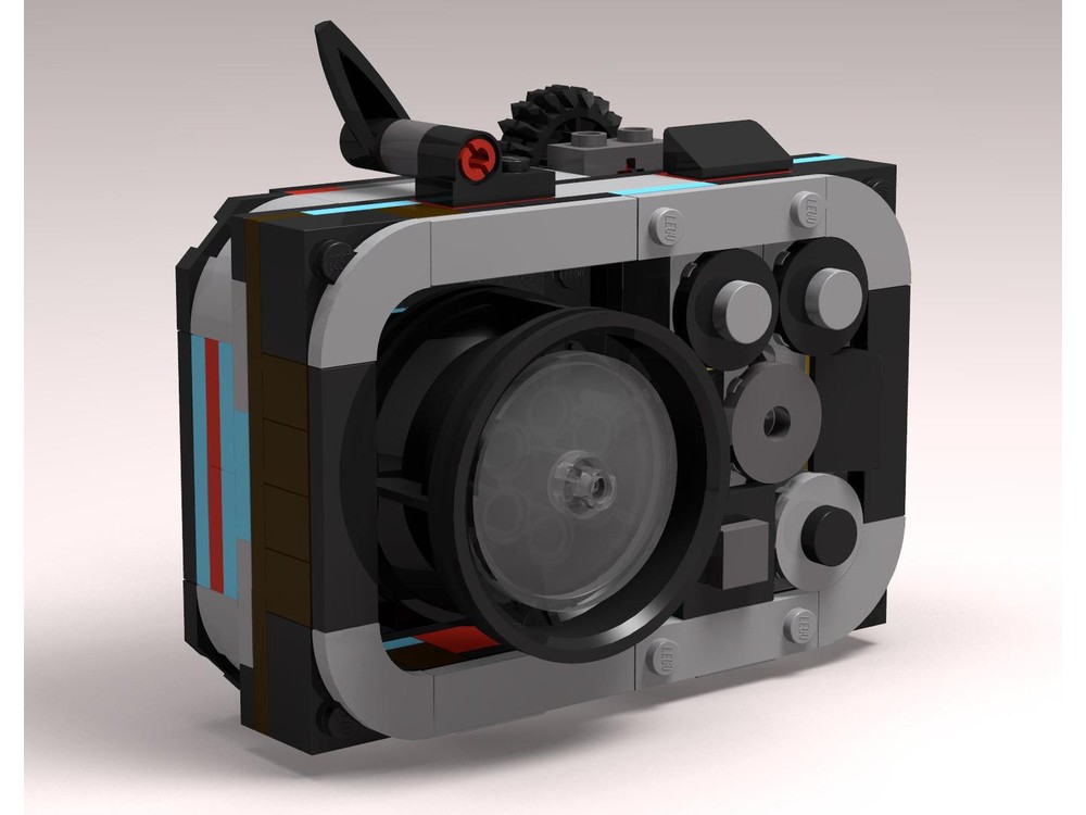 LEGO MOC Handheld radio by Build Brick | Rebrickable - Build with LEGO