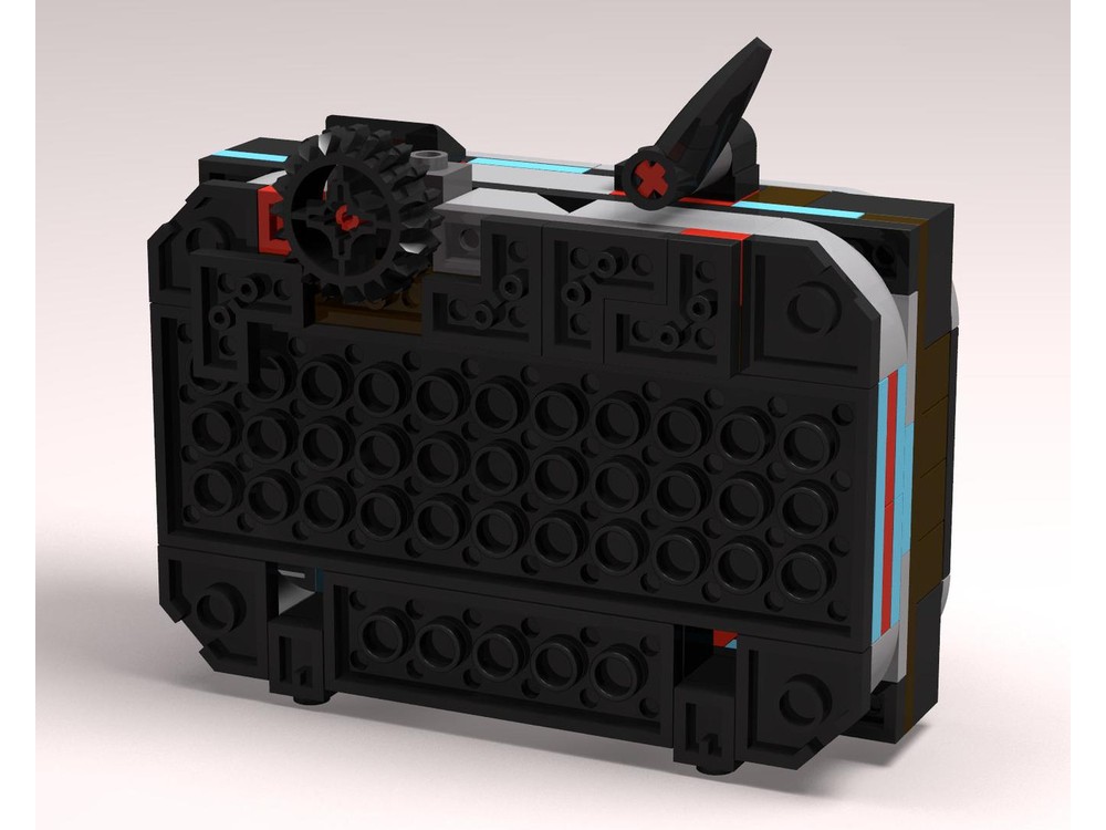 LEGO MOC Handheld radio by Build Brick | Rebrickable - Build with LEGO