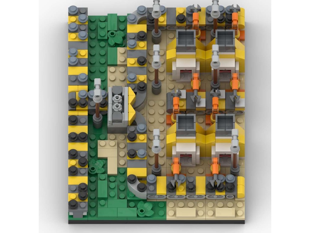 LEGO MOC Factorio Iron smelting by 2poky3 | Rebrickable - Build with LEGO