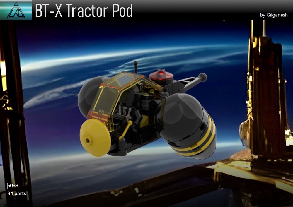 LEGO MOC BT-X Tractor Pod by Gilganesh | Rebrickable - Build with LEGO