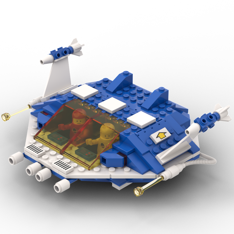 LEGO MOC MOC-0021 classic ufo by KILDET | Rebrickable - Build with LEGO