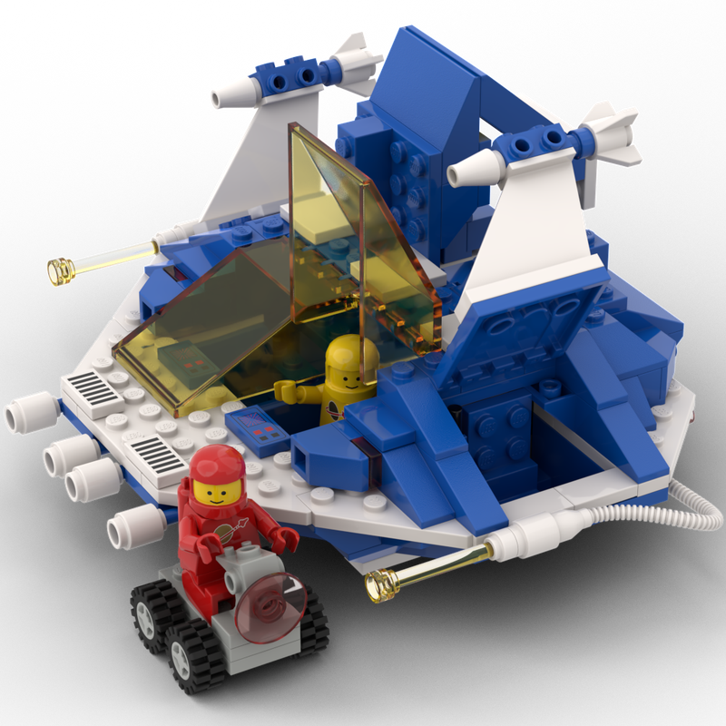 LEGO MOC MOC-0021 classic ufo by KILDET | Rebrickable - Build with LEGO