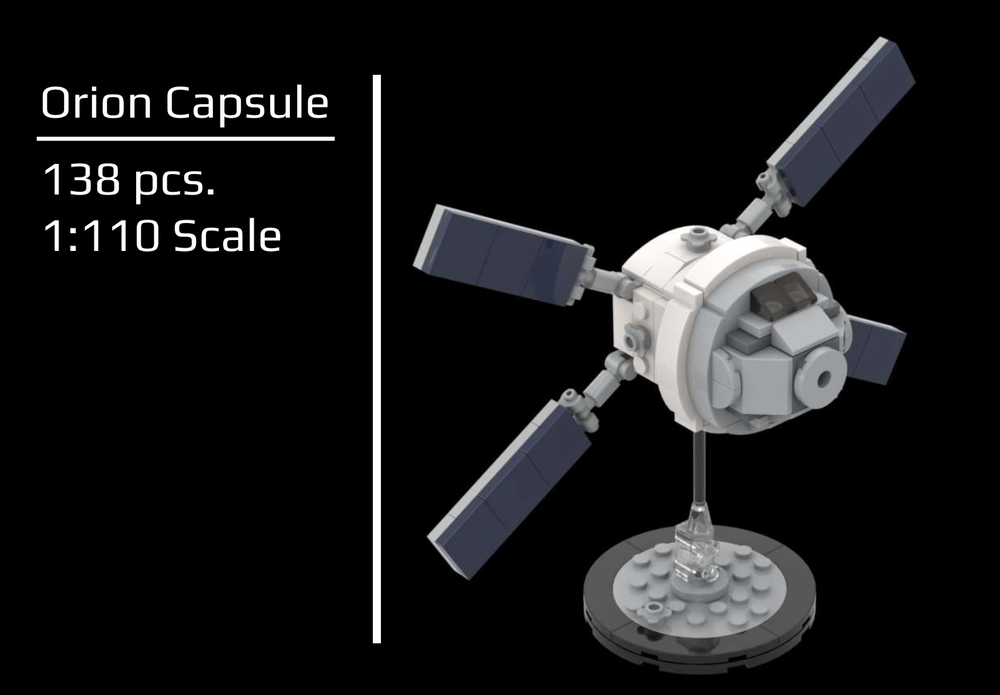 LEGO MOC SLS Orion 1:110 Scale by Dodoshka | Rebrickable - Build with LEGO