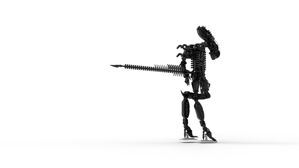 LEGO MOC Xenomorph - Alien - anatomically correct - Fully Articulate ...