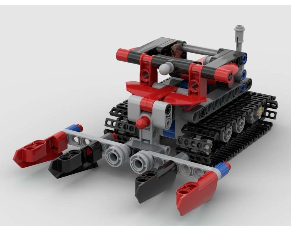 Lego Moc Tractor 42148 Alternative By Erikgs Rebrickable Build With